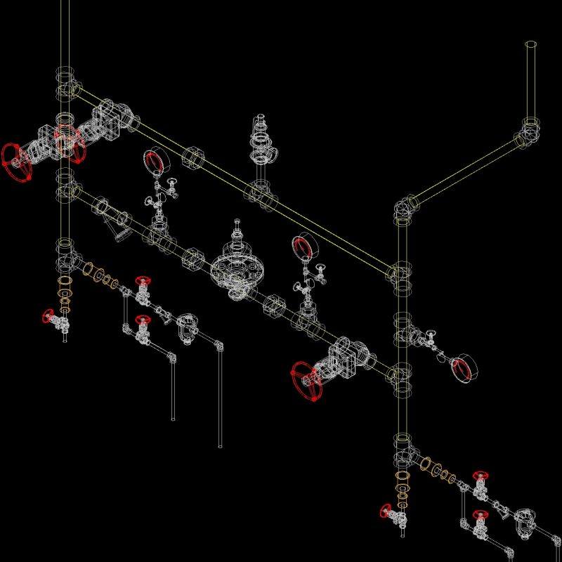 Steam DWG Block for AutoCAD • Designs CAD
