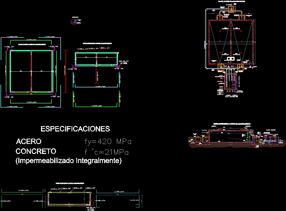 Storage Tank DWG Block for AutoCAD • Designs CAD