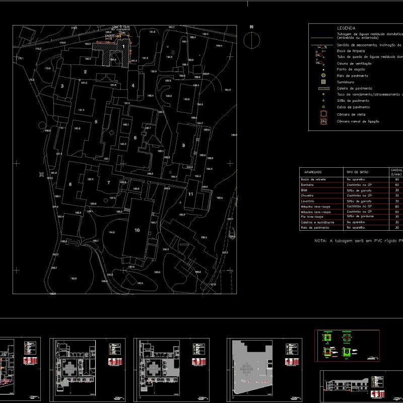 Stormwater Drainage For A Building DWG Full Project for AutoCAD ...