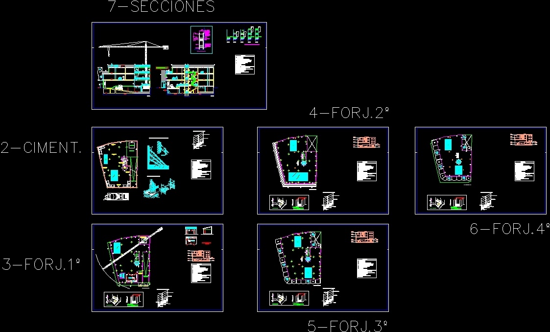 Sudty Of Security And Health In Building Of 16 Housing DWG Block for ...