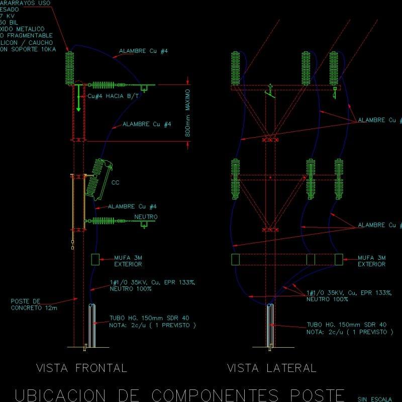 Switch Place DWG Block for AutoCAD | DesignsCAD