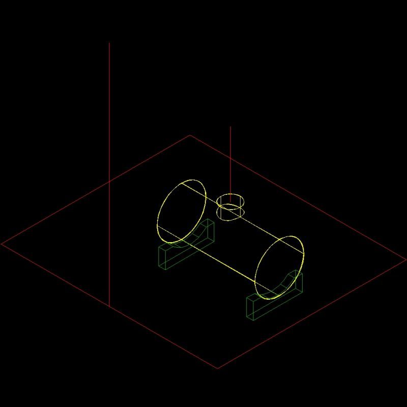 Tank 3D DWG Model for AutoCAD • Designs CAD