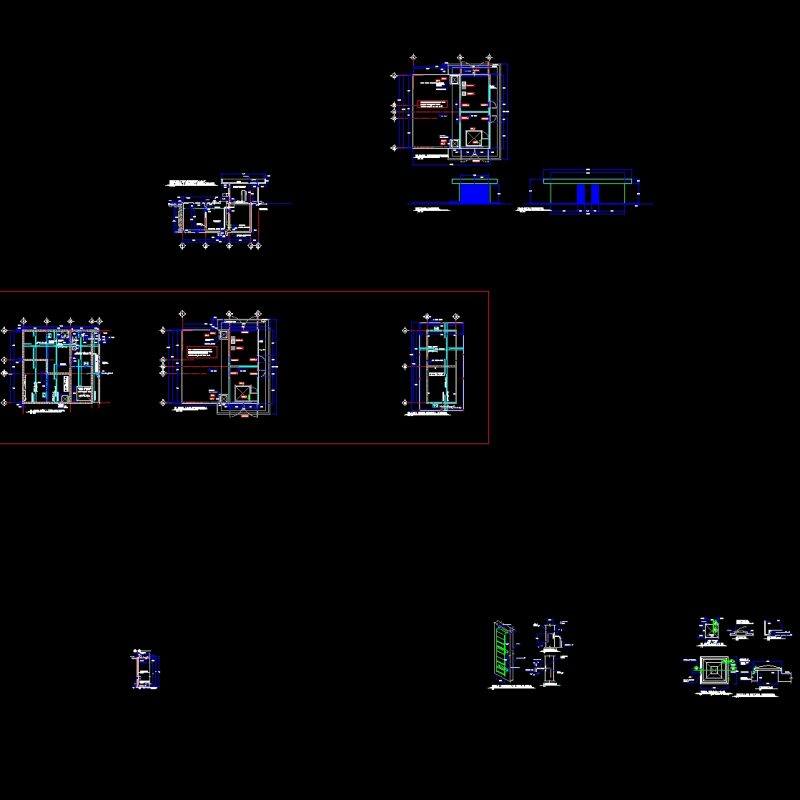 Tank And Machine Room DWG Detail for AutoCAD • Designs CAD