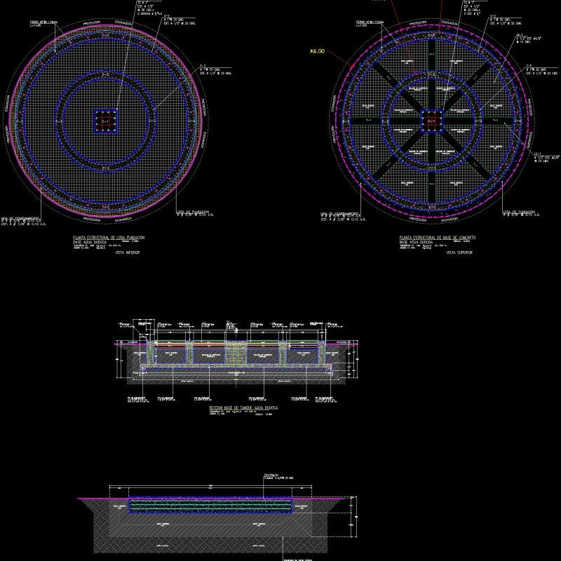 Tank Base For Doubtful Waters DWG Block for AutoCAD • Designs CAD