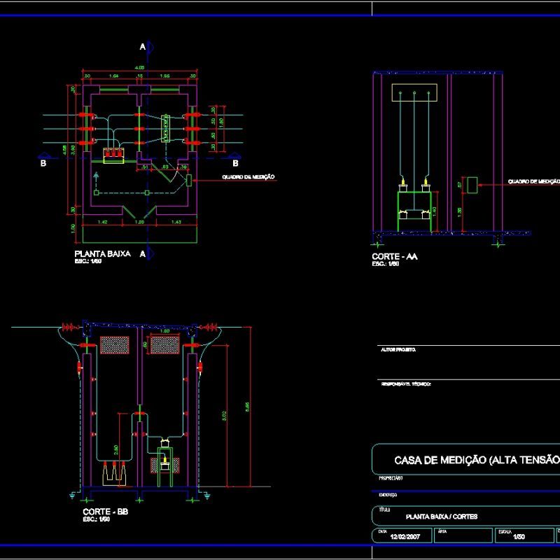 Tension Discharge Details DWG Detail for AutoCAD • Designs CAD