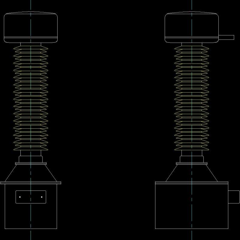 Transformer Of Tension 132kva DWG Block for AutoCAD | DesignsCAD