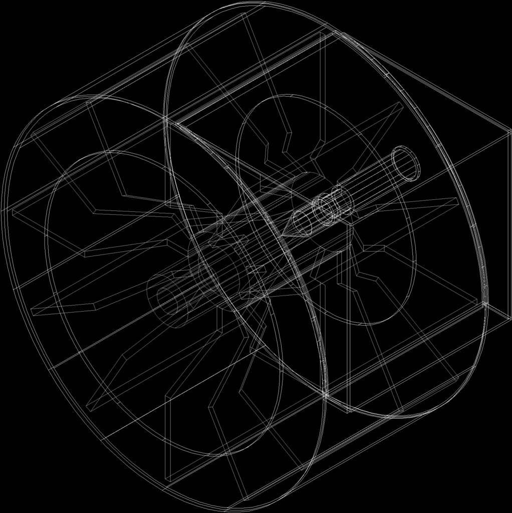 Turbofan DWG Block for AutoCAD | DesignsCAD