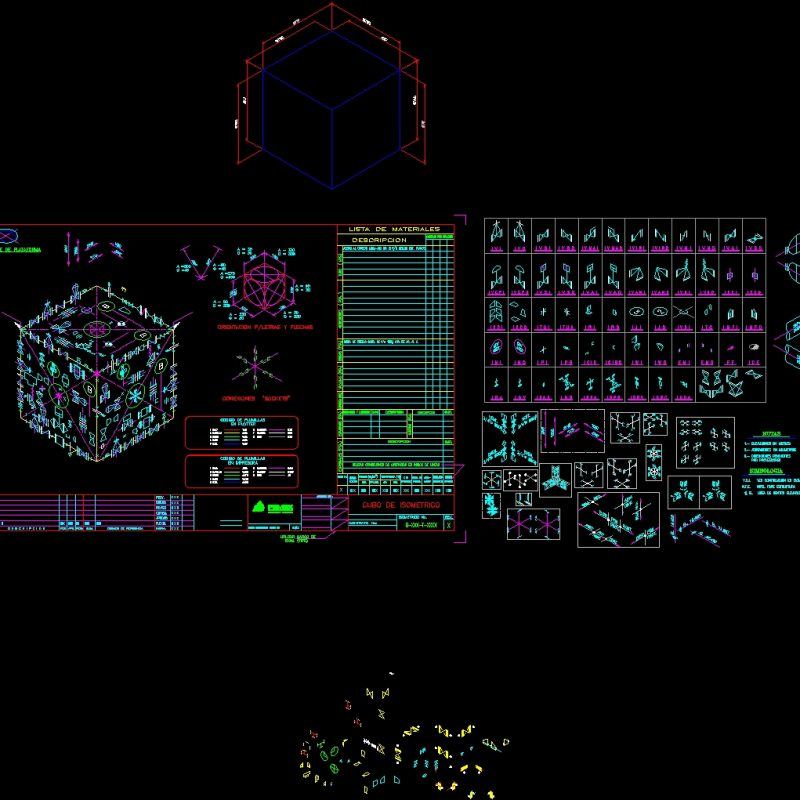 Ultilerias Cube DWG Block for AutoCAD • Designs CAD