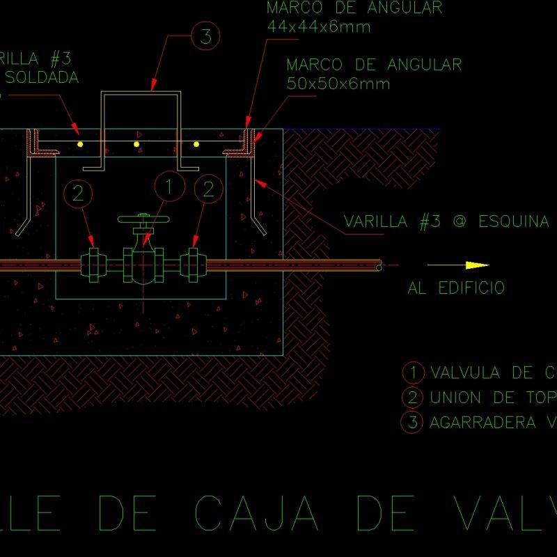 Valve Box Detail DWG Detail for AutoCAD • Designs CAD