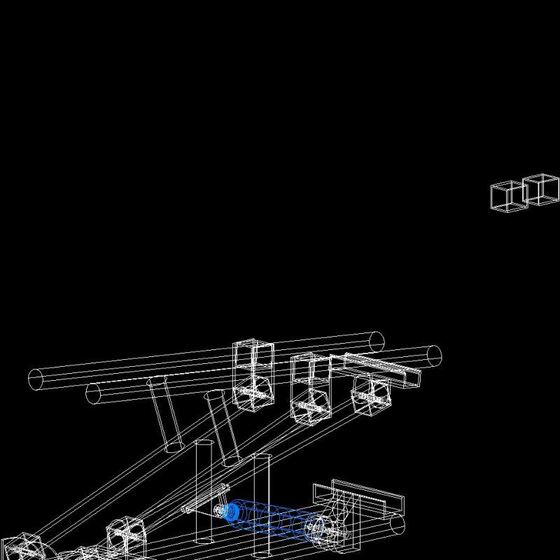 Vertical Lifting Platform 3D DWG Model for AutoCAD • Designs CAD