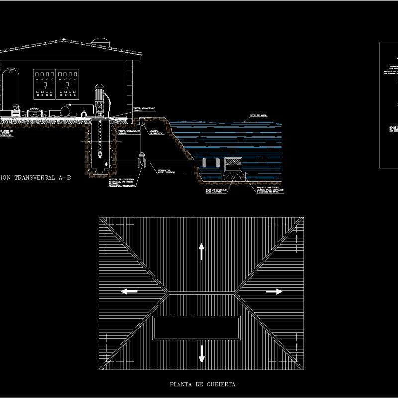 Vertical Water Pump - Details DWG Detail for AutoCAD • Designs CAD