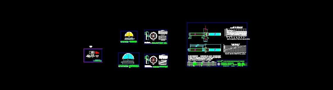 Water - Treatment Plants - Air Diffuser DWG Block for AutoCAD • Designs CAD