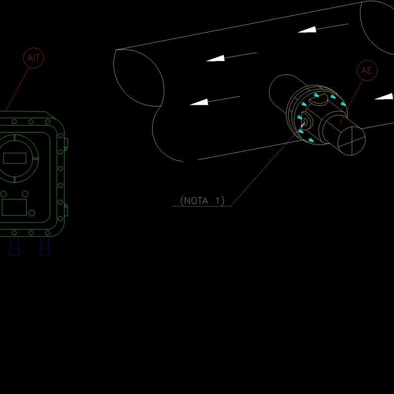 Water Cut Analyzer DWG Detail for AutoCAD • Designs CAD