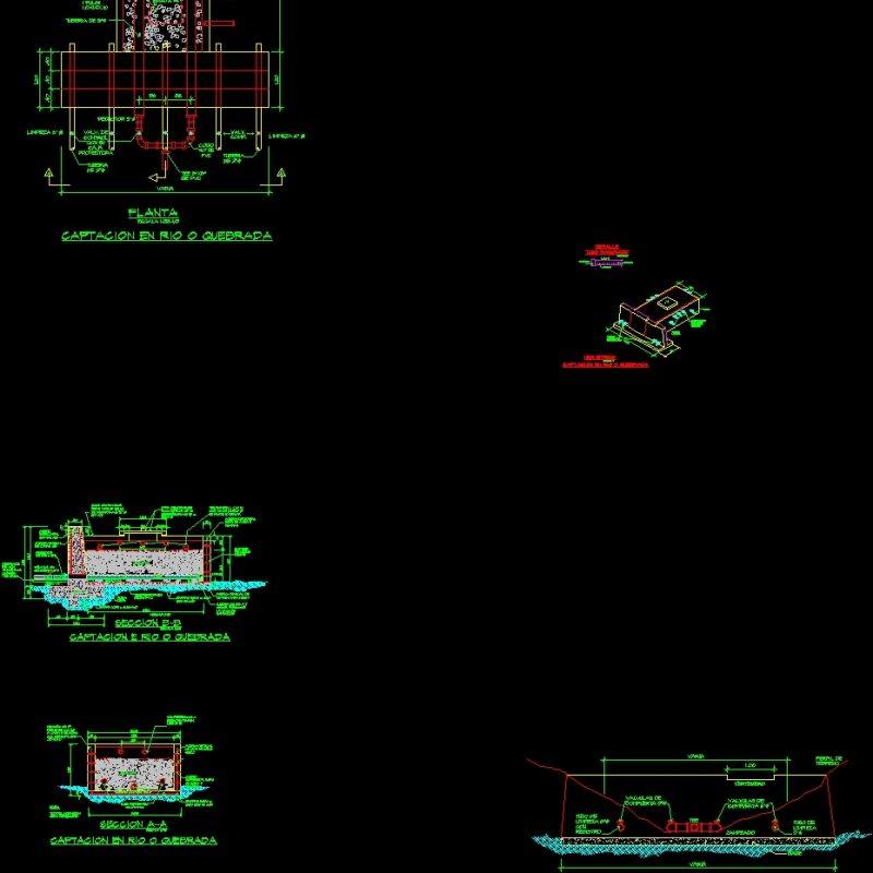 Water Intake DWG Detail for AutoCAD • Designs CAD