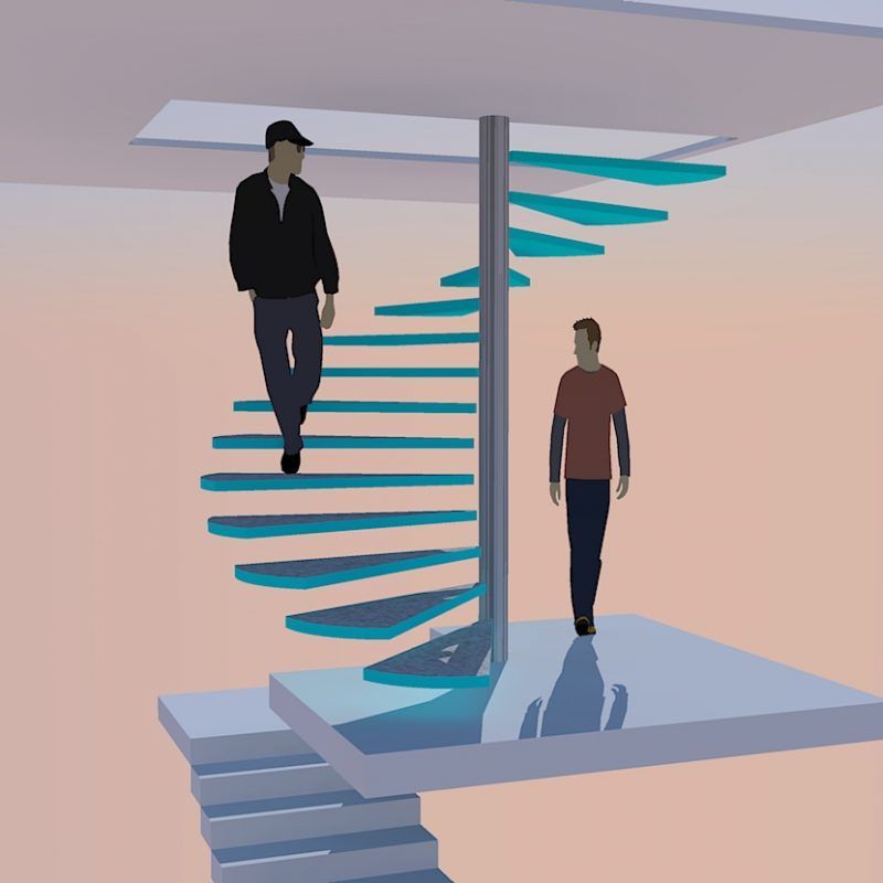 Snail Tiers 3D DWG Model for AutoCAD • Designs CAD