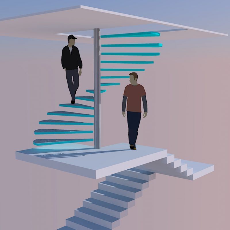Snail Tiers 3D DWG Model for AutoCAD • Designs CAD