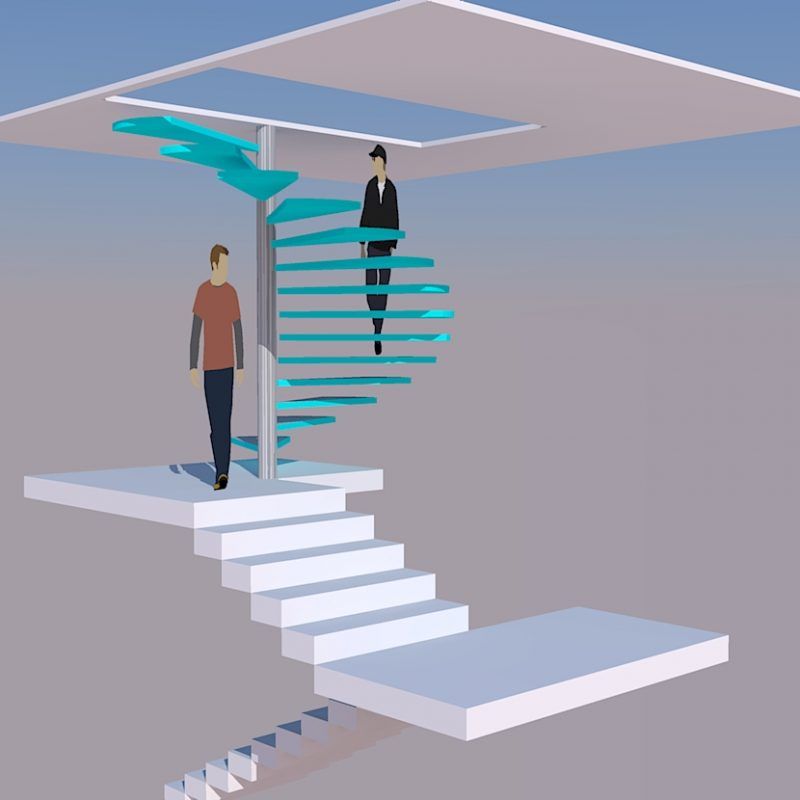 Snail Tiers 3D DWG Model for AutoCAD • Designs CAD