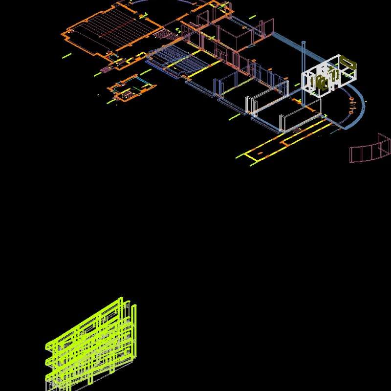Access Ramp 3D DWG Model for AutoCAD • Designs CAD