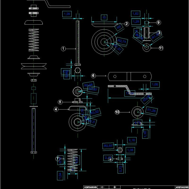 Assembly Parts DWG Block for AutoCAD • Designs CAD