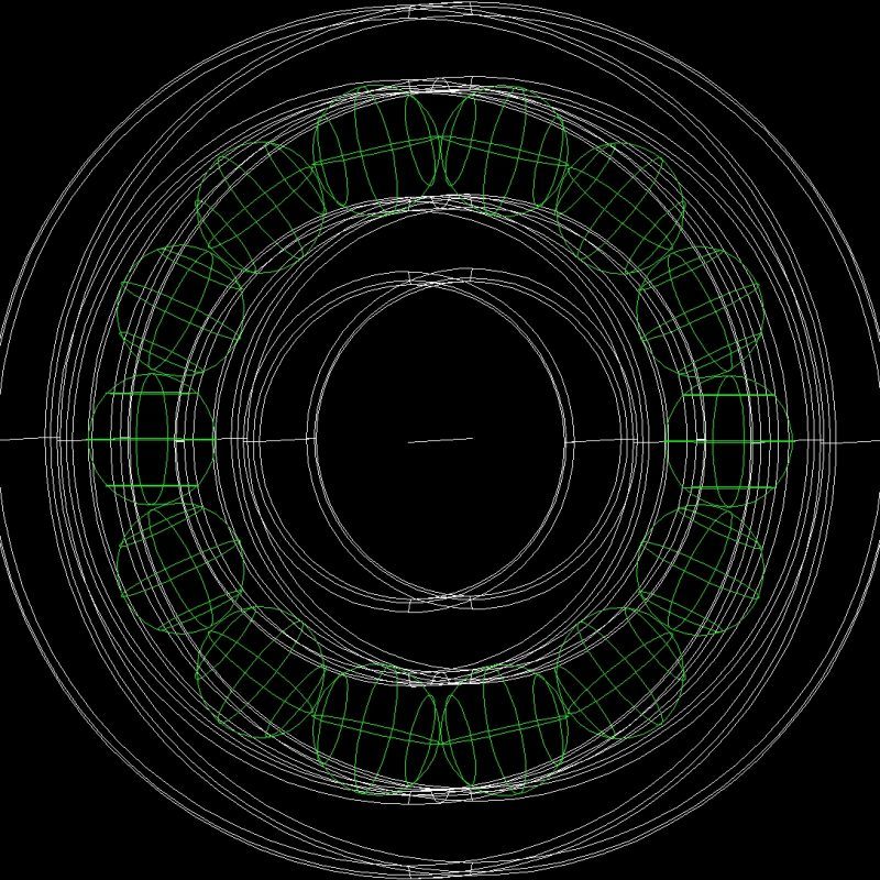 Ball Bearing 3D DWG Model for AutoCAD • Designs CAD