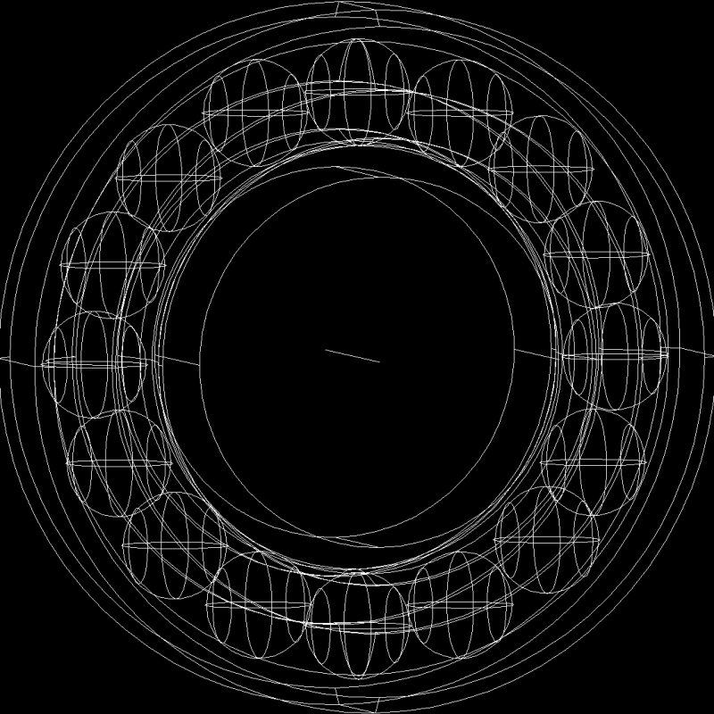 Bearing 3D DWG Model for AutoCAD • Designs CAD