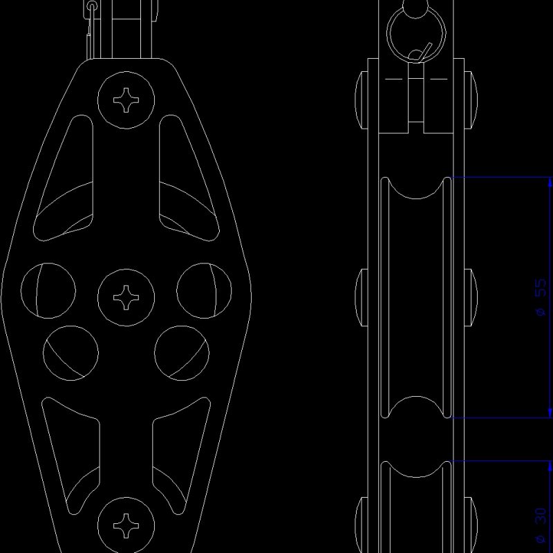 Blocks - Sheaves DWG Block for AutoCAD • Designs CAD