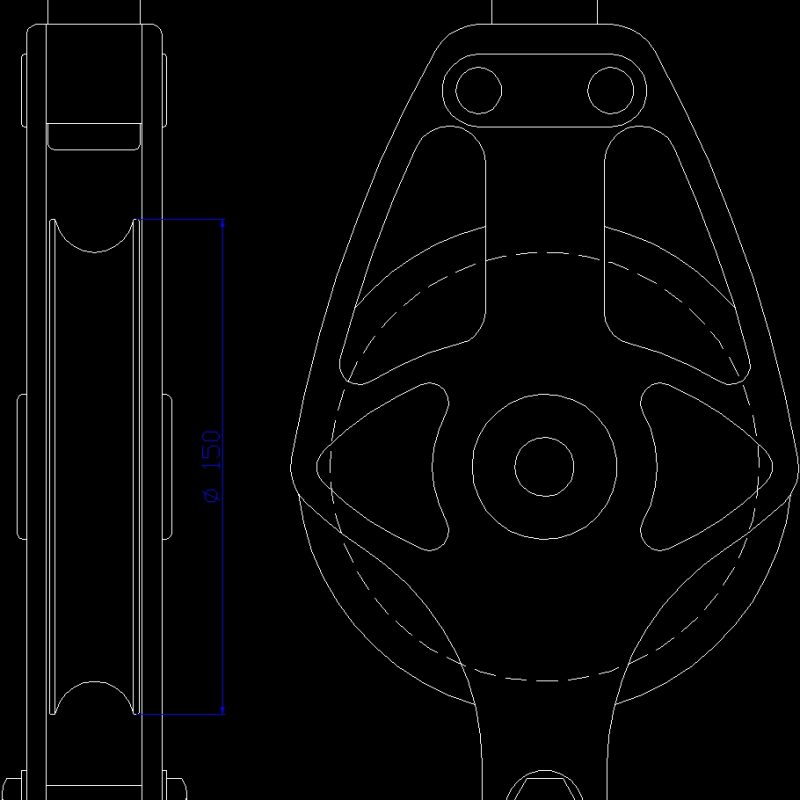 Blocks - Sheaves DWG Block for AutoCAD • Designs CAD