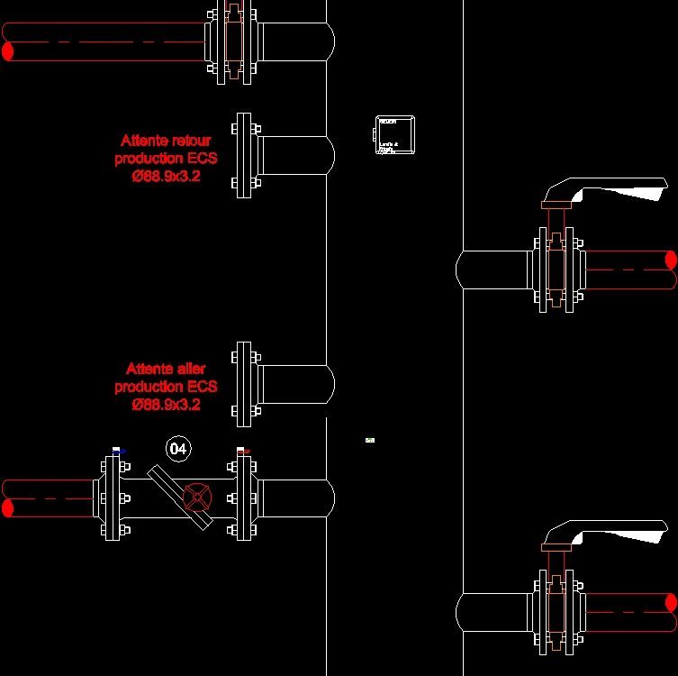 Boiler Heat Pump DWG Block for AutoCAD • Designs CAD