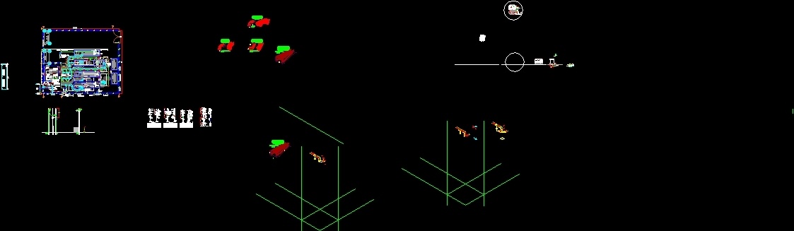 Catepillar Diesel Generators For Mining Operation DWG Block for AutoCAD ...