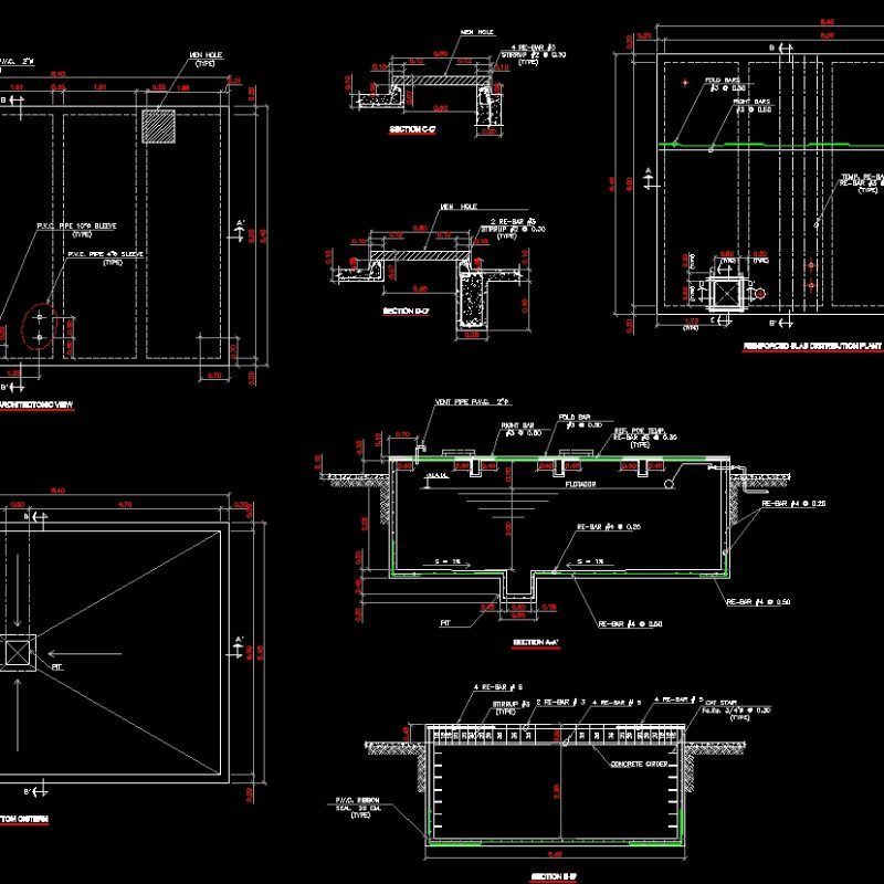 Cistern DWG Full Project for AutoCAD • Designs CAD