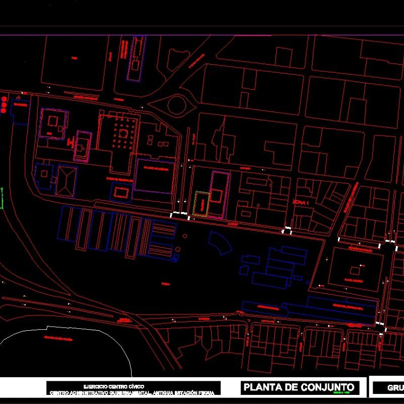 Civic Center DWG Block for AutoCAD • Designs CAD