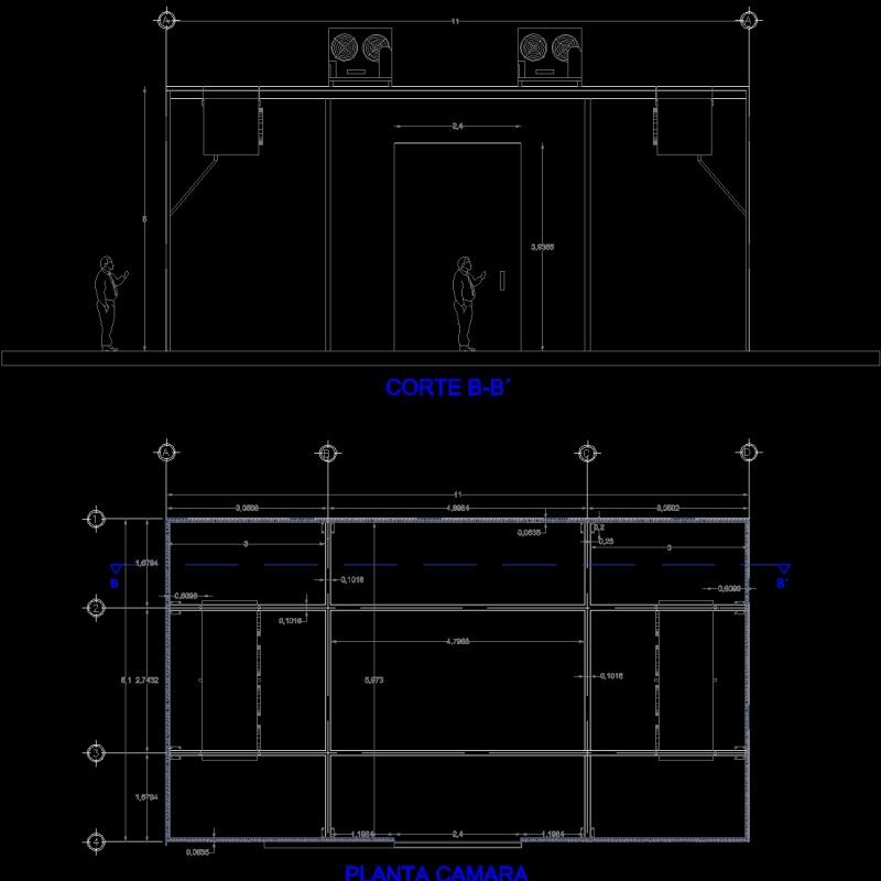 Cold Chamber DWG Detail for AutoCAD • Designs CAD