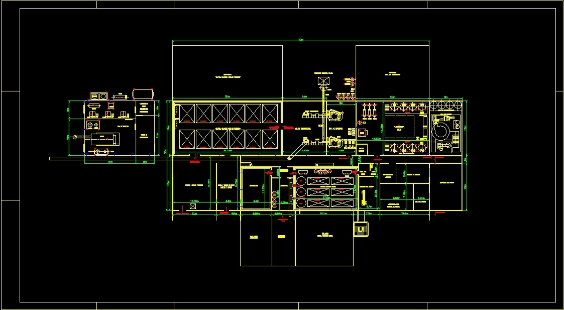 Complete Plant For Processing Egg DWG Block for AutoCAD • Designs CAD