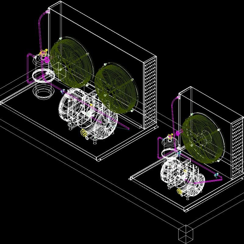 Compressor 3D DWG Model for AutoCAD • Designs CAD