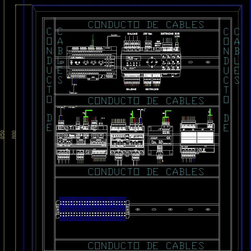 Control Board DWG Block for AutoCAD • Designs CAD
