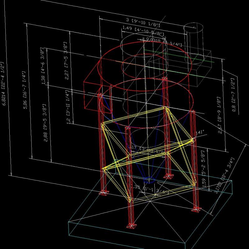 Cyclone Dust DWG Block for AutoCAD • Designs CAD