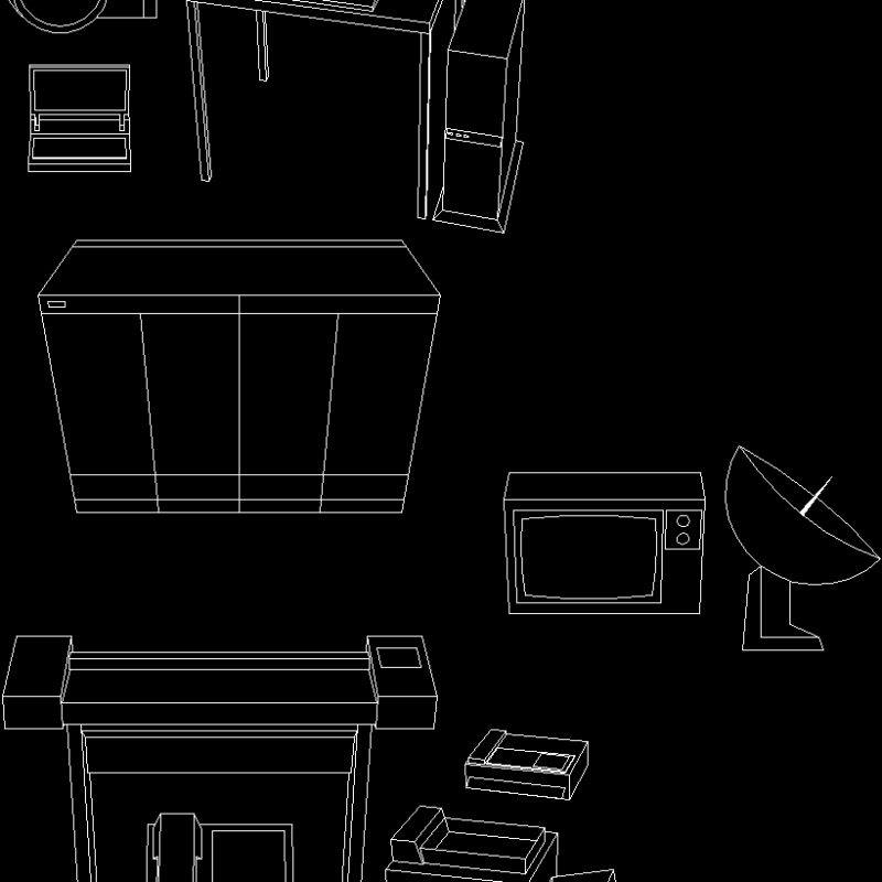 Electrical Equipment 2D DWG Block for AutoCAD • Designs CAD