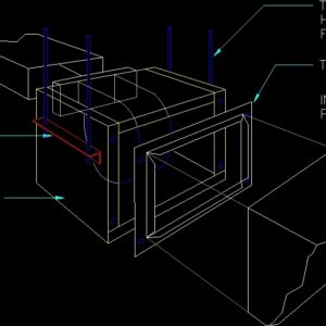 Exhaust Fan--Inline DWG Block for AutoCAD | Designs CAD