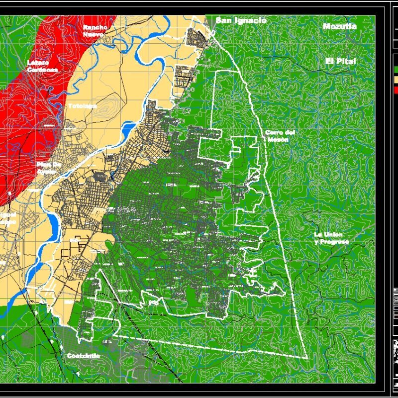 Geology Of Poza Rica, Veracruz, Mexico DWG Block for AutoCAD • Designs CAD