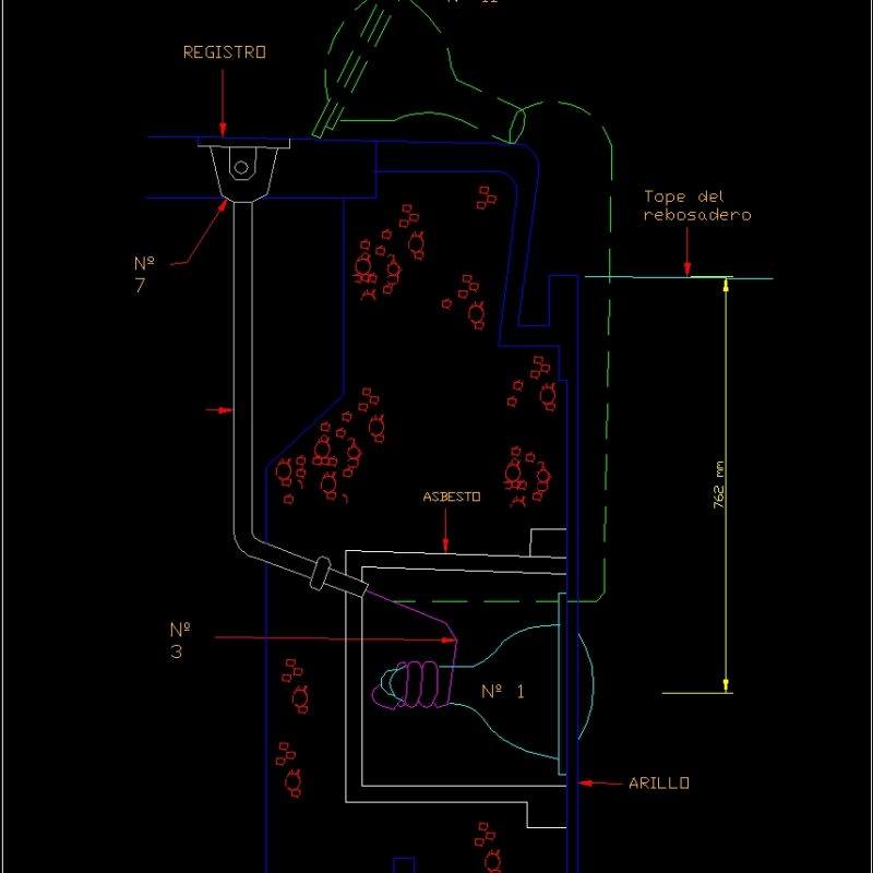 Installation Of Aquatic Ilumination DWG Section for AutoCAD • Designs CAD