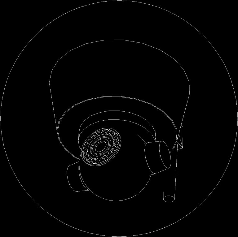 Ip Camera DWG Block for AutoCAD • Designs CAD