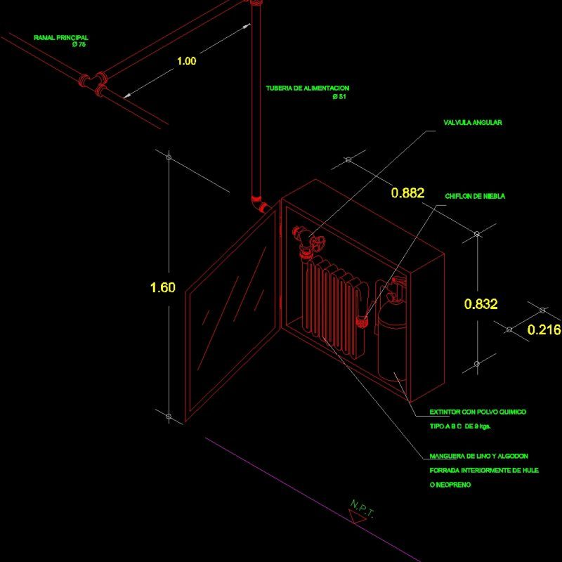 Isometric - Hydrant Dwg DWG Block for AutoCAD • Designs CAD