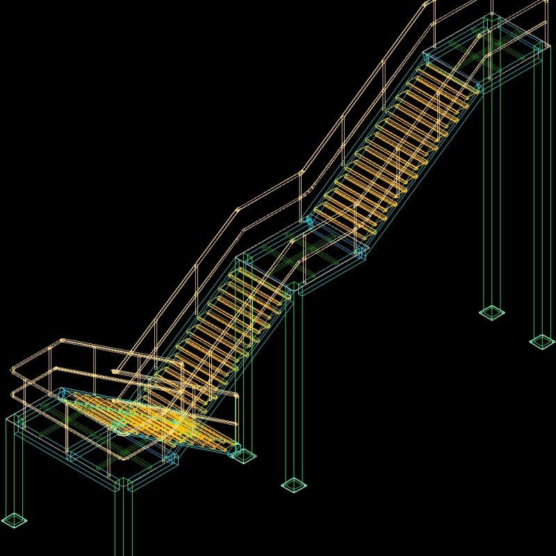 Ladder DWG Block for AutoCAD • Designs CAD