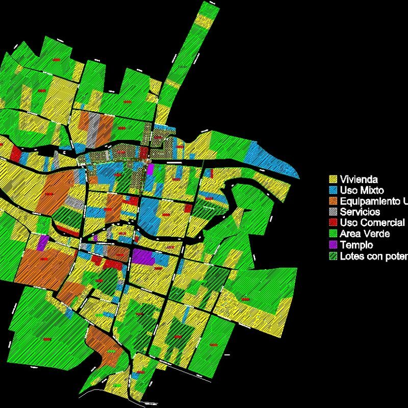 Land Use - Ixhuacan DWG Full Project for AutoCAD • Designs CAD