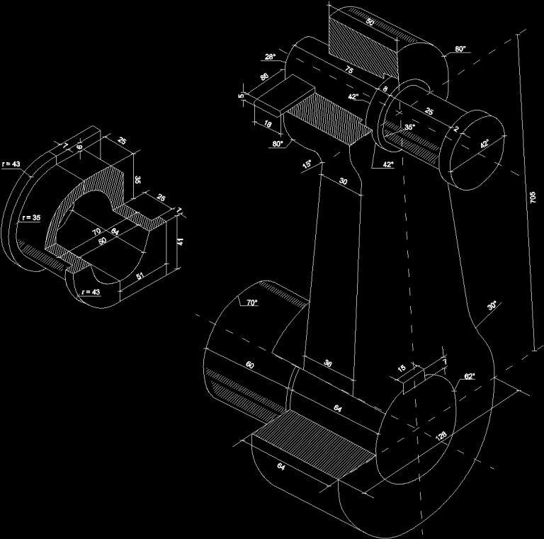 Mechanical Lever DWG Full Project for AutoCAD • Designs CAD