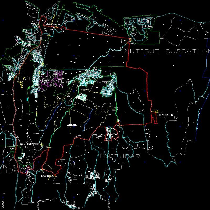 New Municipal Boundaries Caratulan - The Liberty DWG Block for AutoCAD ...