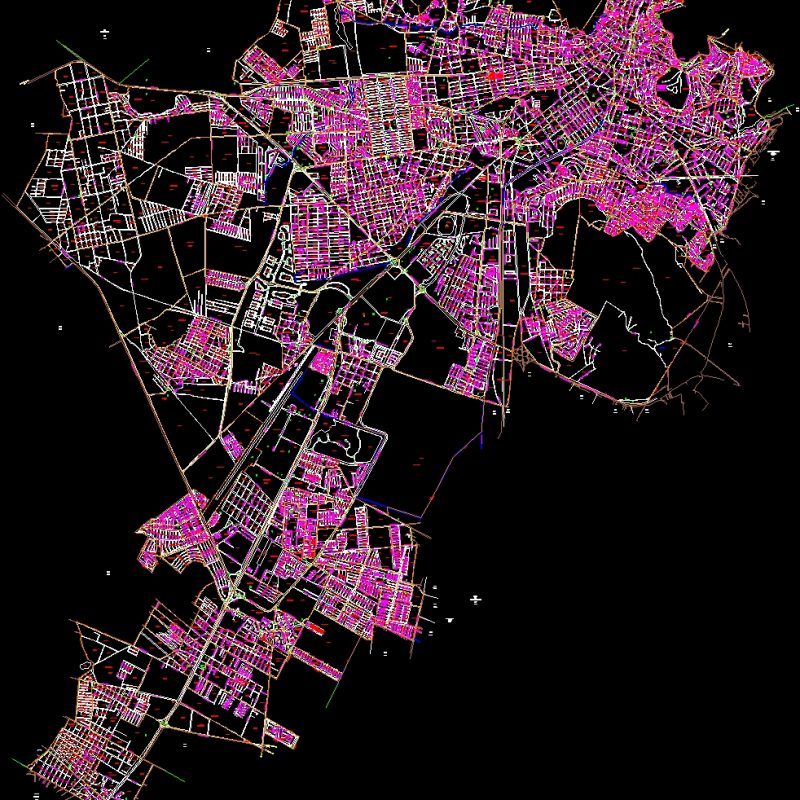 Pachuca City Mexico DWG Block for AutoCAD • Designs CAD