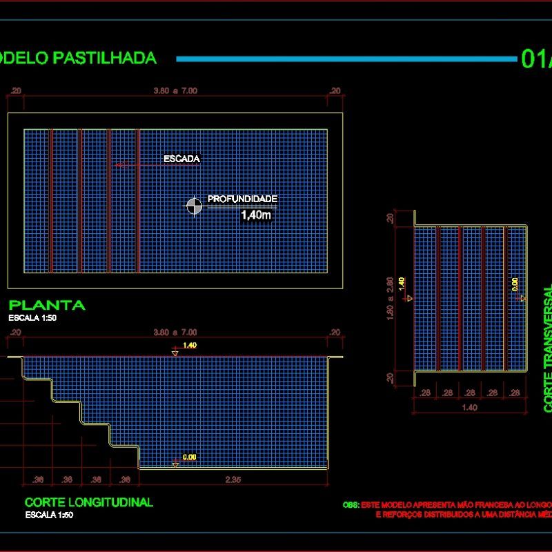 Pool 2d 2D DWG Block for AutoCAD • Designs CAD