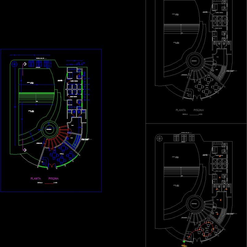 Pool DWG Block for AutoCAD • Designs CAD
