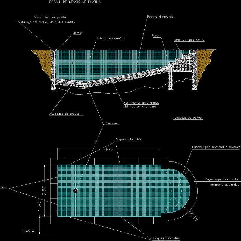 Pool DWG Full Project for AutoCAD • Designs CAD